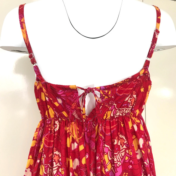 Tramp | Dresses | Tramp Sleeveless Triered Floral Maxi Dress | Poshmark